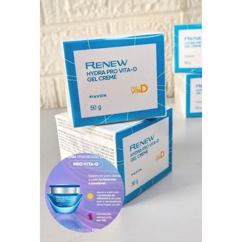 Renew Hydra Pro VITA-D gel creme 50g | Shopee Brasil