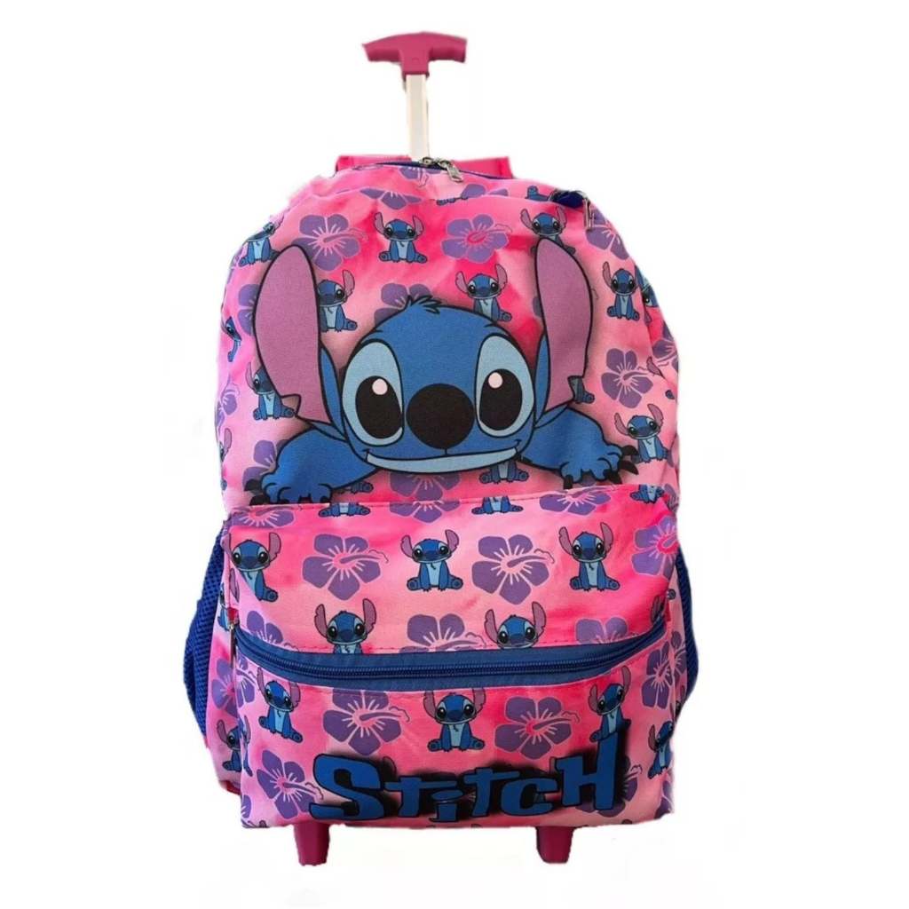 Mochila Com Rodinha Lilo & Stitch Infantil Juvenil PRONTA ENTREGA ...