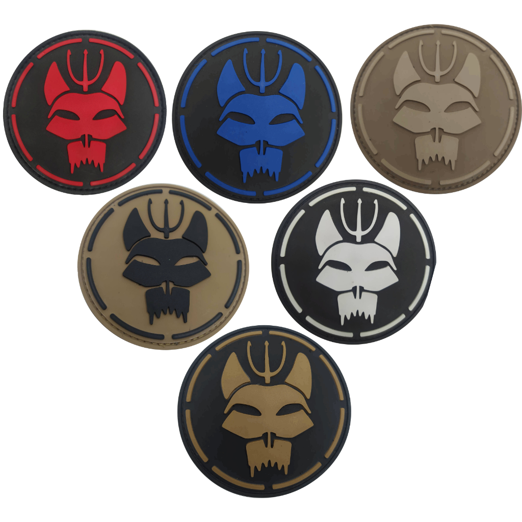 Bravo Squad Patches Emborrachado Cores C/Velcro - Ponto militar ...