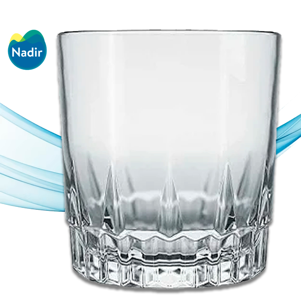 Copo de Vidro Whisky Rocks Vegas 290ML Nadir de Alta Qualidade Para ...