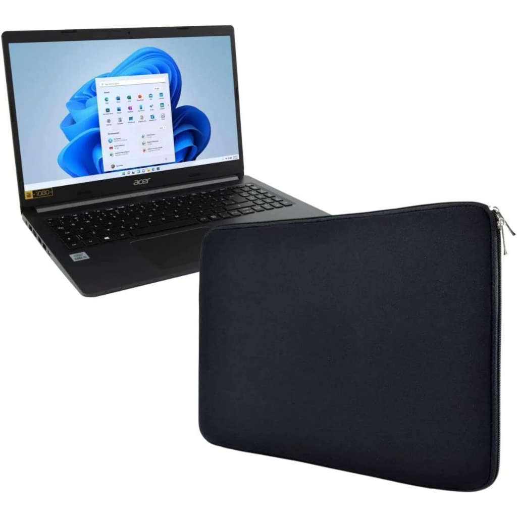 Capa Case Luva para notebooks 17 polegadas preto | Shopee Brasil