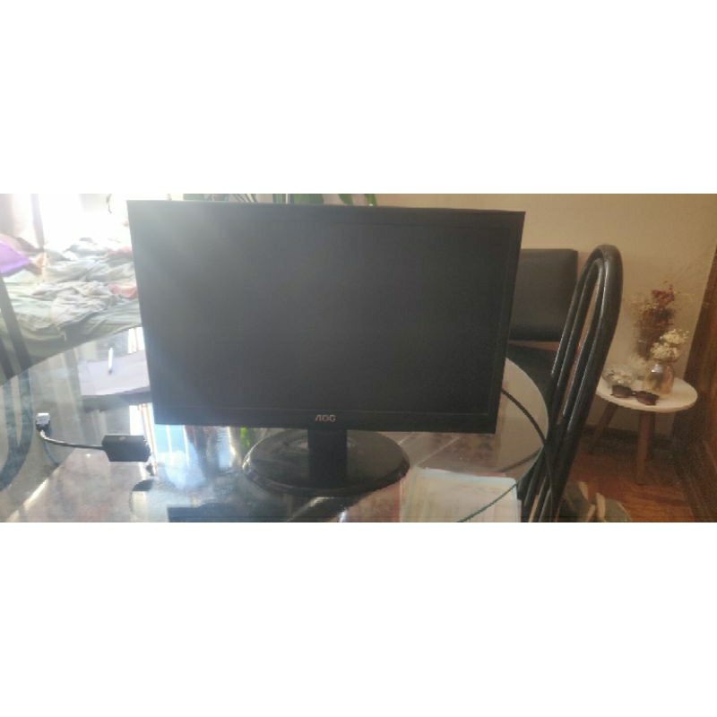 Monitor tela AOC 18" LCD E950SW | Shopee Brasil