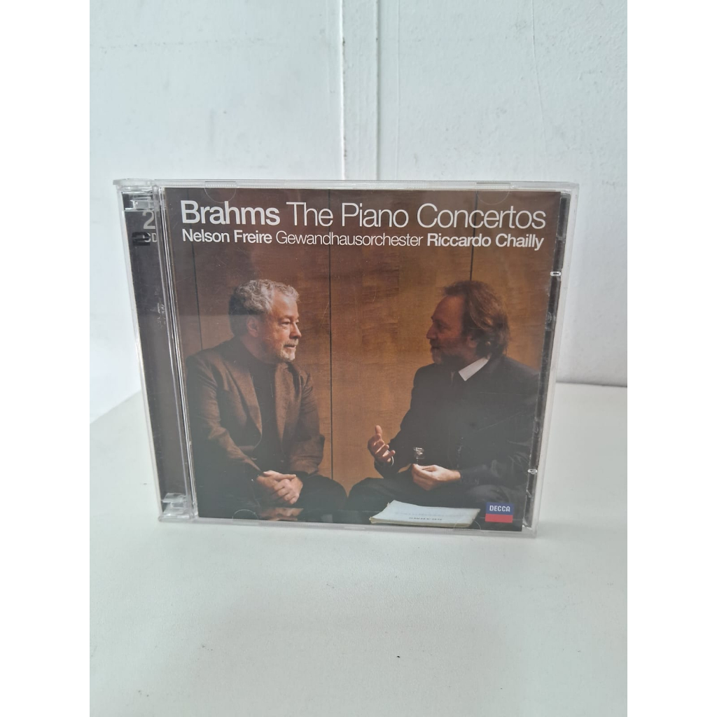 CD Brahms: The Piano Concertos Nelson Freire Gewandhausorchester ...