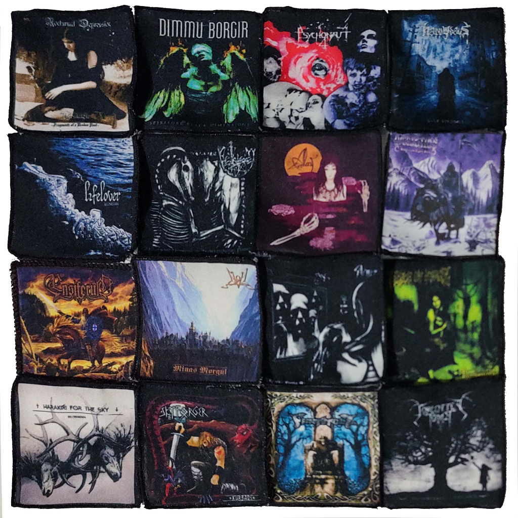 Patch Capa de álbum DSBM, Folk, Symphonic e Melodic Black Metal ...