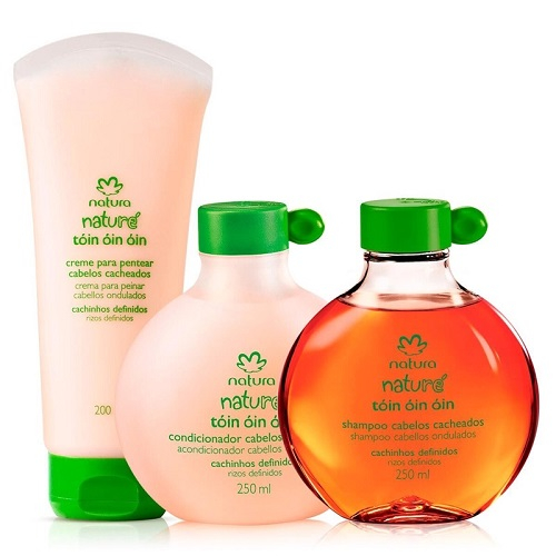 Kit Natura Nature Toin oin oin Cabelos Cacheados Shampo - Condicionador ...