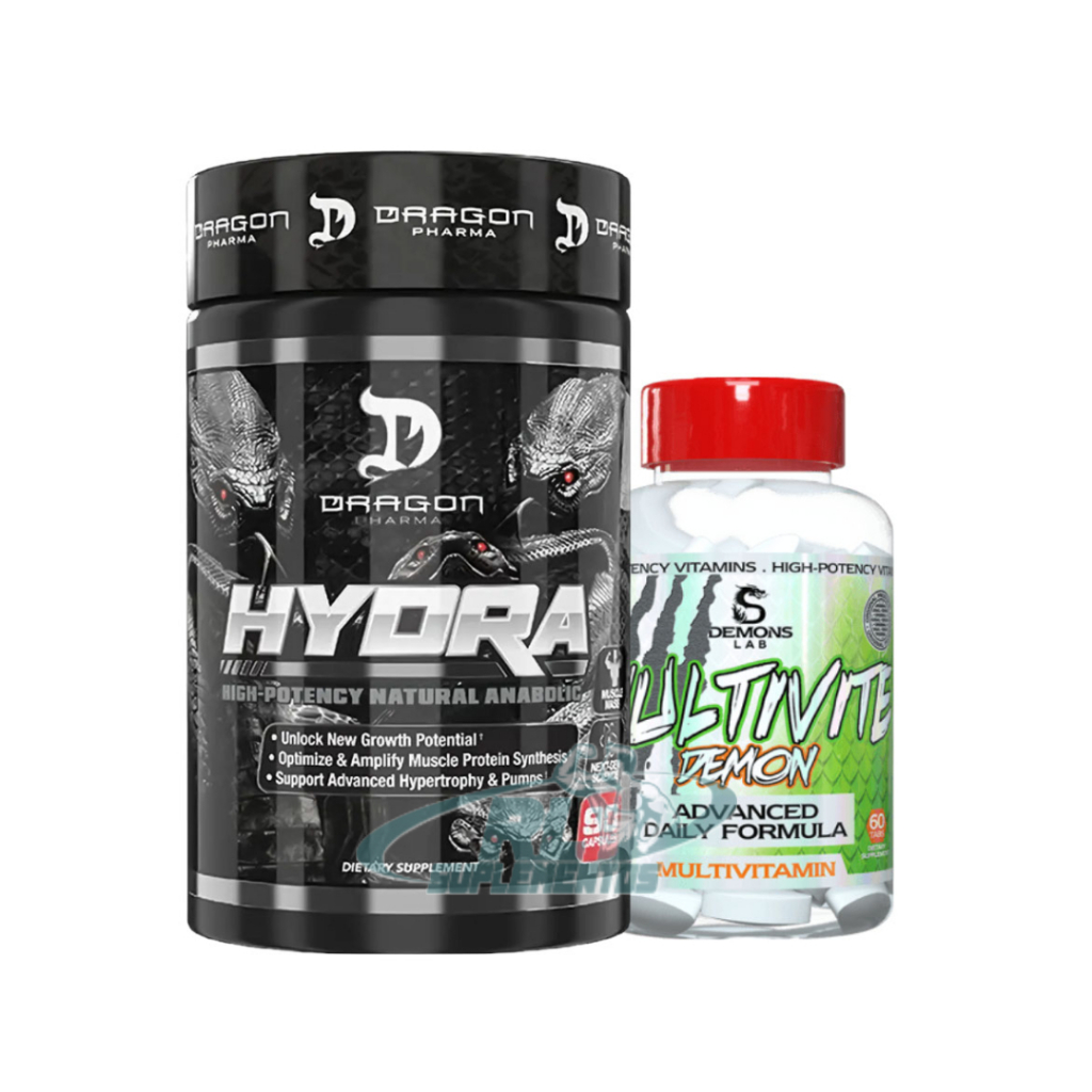 Kit Suplemento Multivitamínico Multivite Demons Lab + Pro Hormonal ...