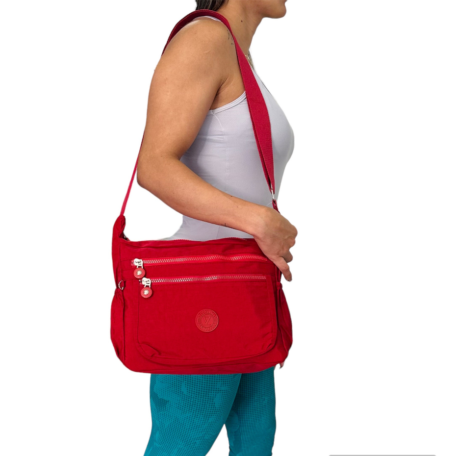 Bolsa Tiracolo Feminina Masculina Transversal Crossbody Carteiro Media ...