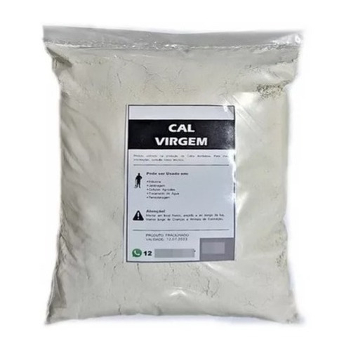 Cal Virgem Agrícola - Embalagem 500g / 1kg | Shopee Brasil