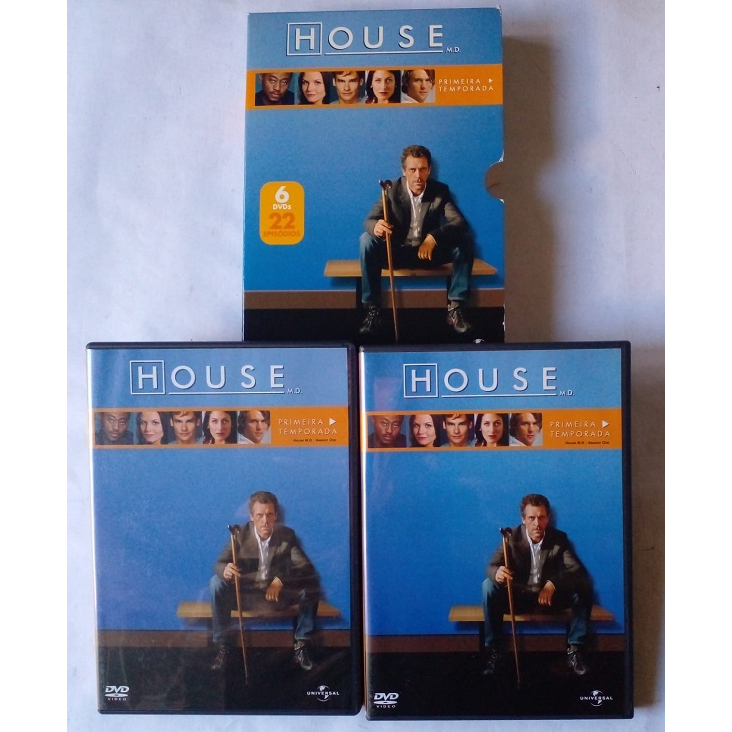 Box DVD Original - House - 1ª Temporada - 6 DVDs | Shopee Brasil