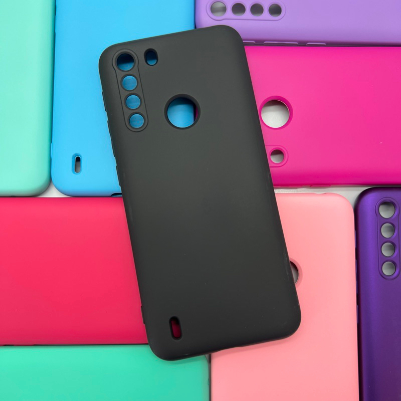 Capa Capinha Silicone Motorola Moto One Fusion Aveludada | Shopee Brasil