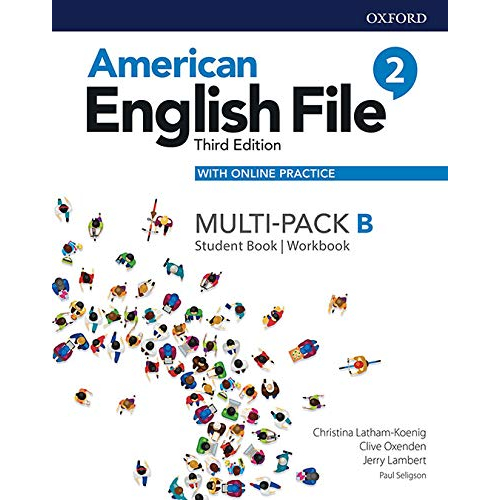 Curso Oxford American English File Level 2B third edition multipack ...