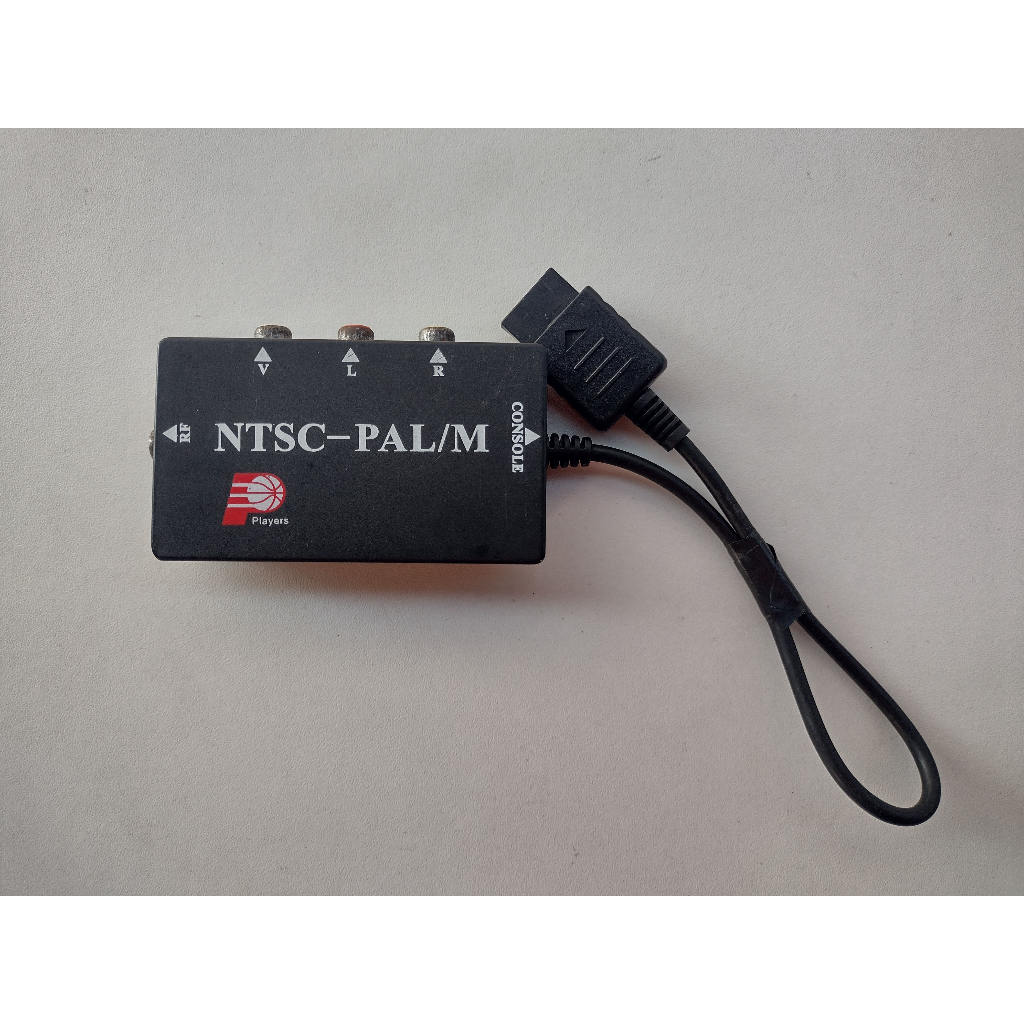 Adaptador Rf Transcoder Conversor Play2 Ntsc - Pal/m | Shopee Brasil