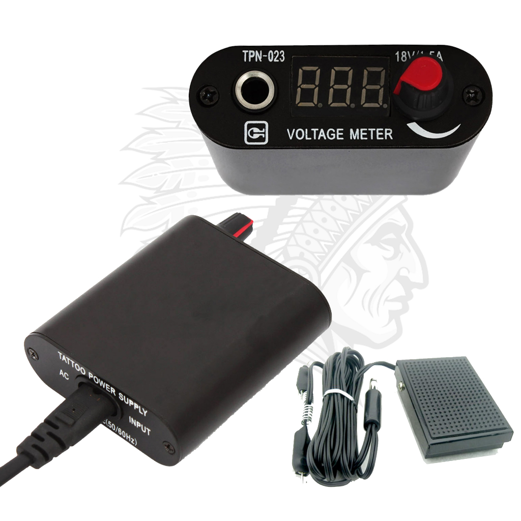 Fonte Digital Mini Hurricane TPN-20 Tattoo | Shopee Brasil