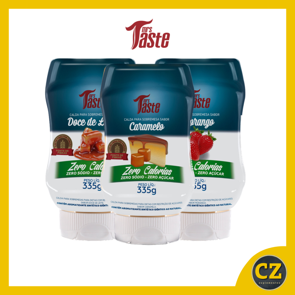 Calda (335g) - Mrs Taste | Shopee Brasil