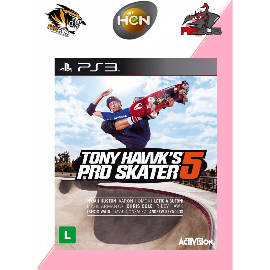 Tony Hawks pro Skater 5 PS3 HEN | Shopee Brasil