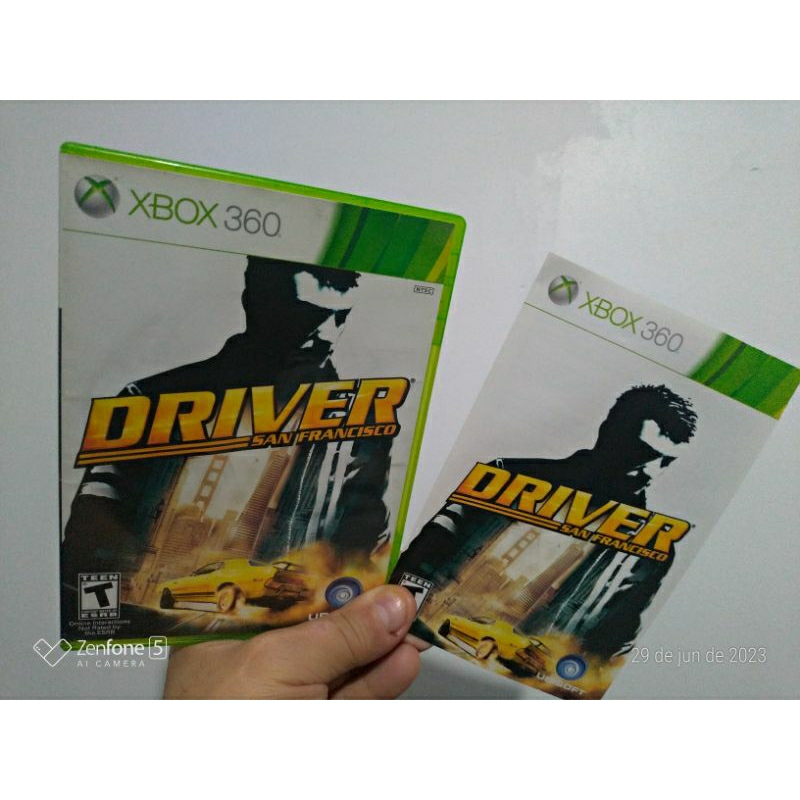 Jogo Xbox 360 Driver San Francisco Original Mídia Física completo ...