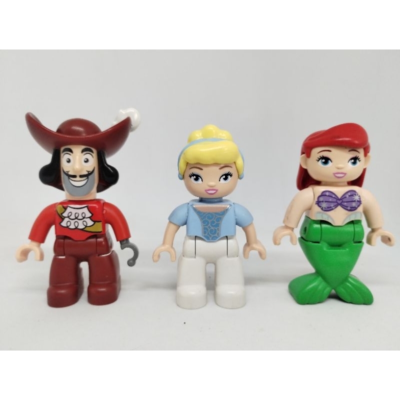 Lego Duplo Disney Ariel, Cinderela Capitão Gancho (Unidade) | Shopee Brasil