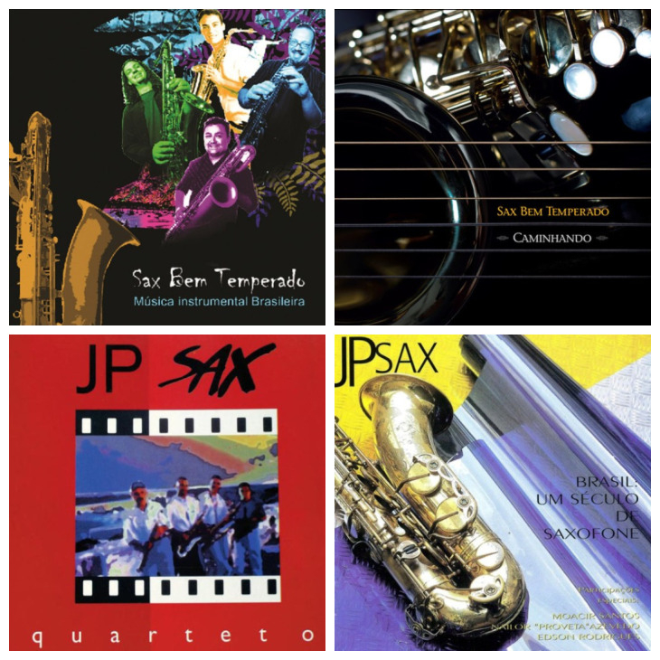 Sax Bem Temperado / JP Sax (4 CDs) | Shopee Brasil