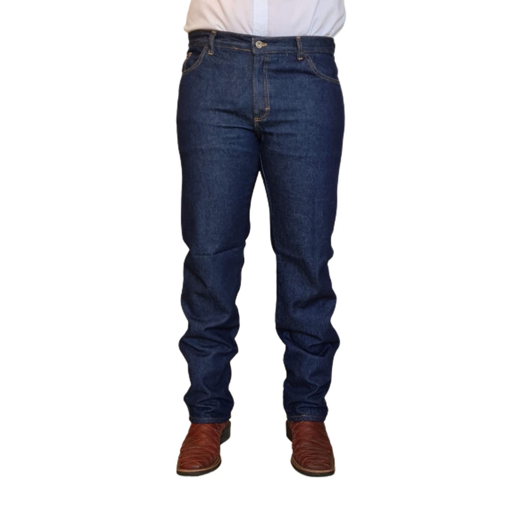 Kit 2 Calças Jeans Masculina Tradicional Barata Reforçada Confortável