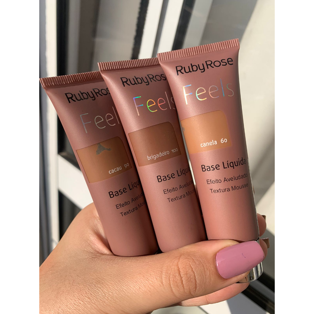 Base Liquida Feels - Ruby Rose | Shopee Brasil