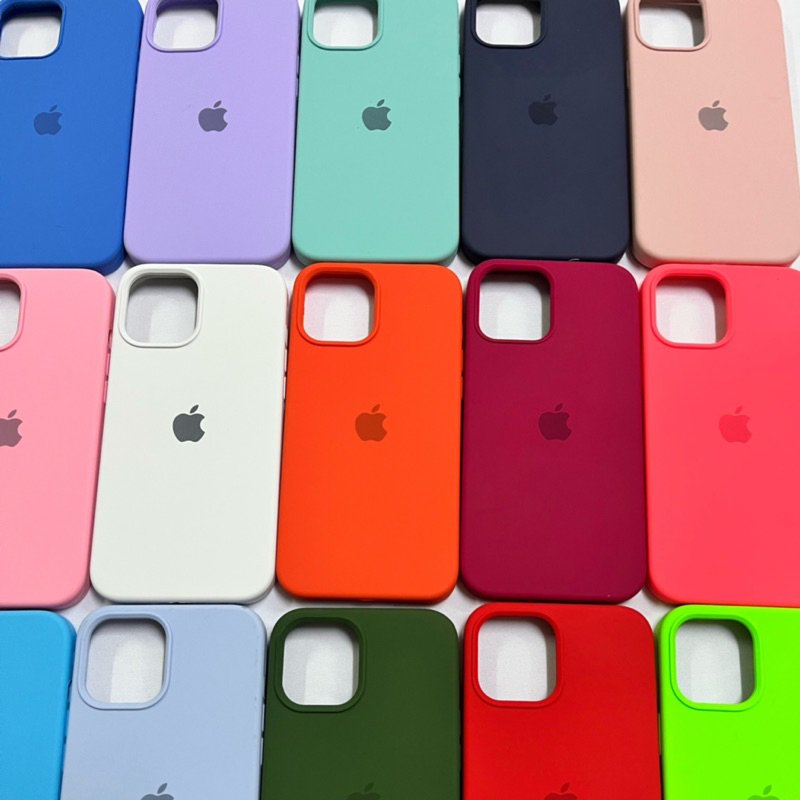 Capa Capinh Silicone Várias Cores Para IPhone 12/12Pro 12 ProMax ...