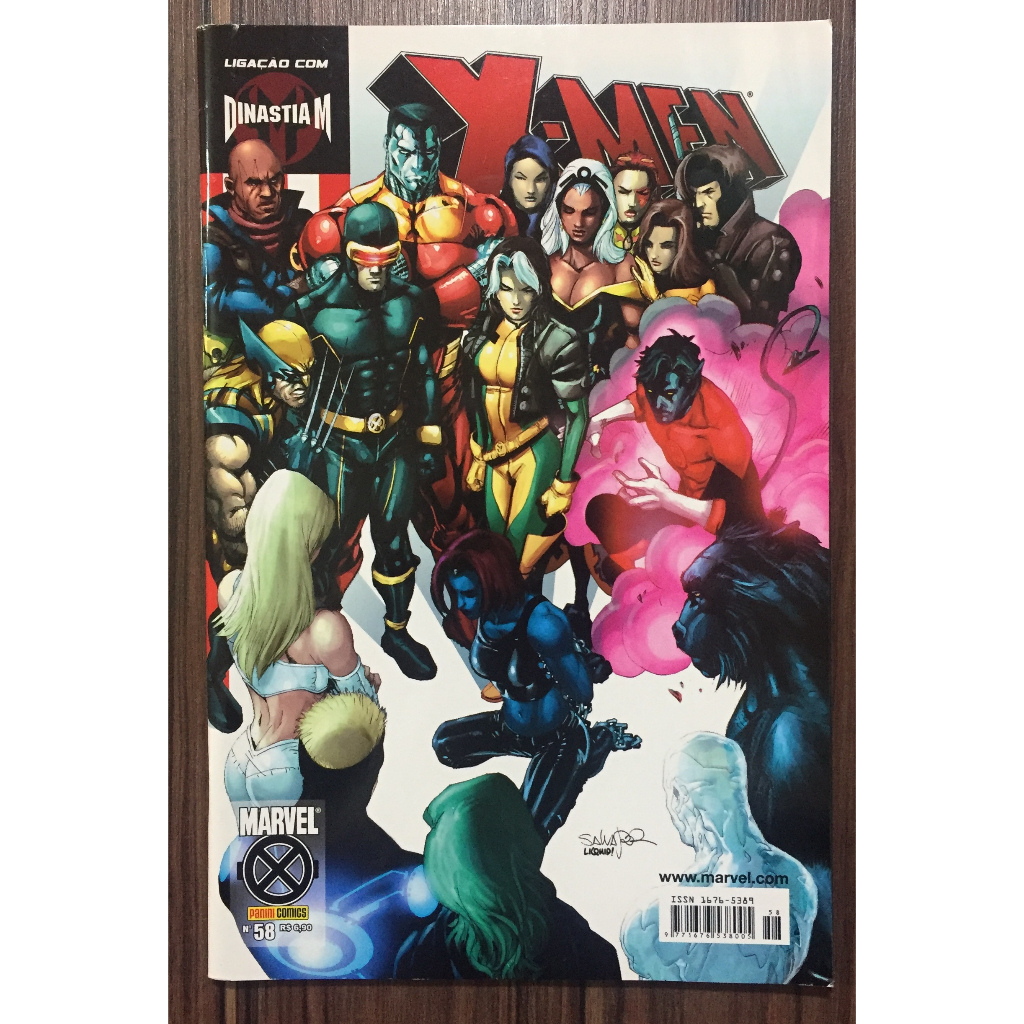 X-Men - 1ª Série - nº 58 | HQ | História em Quadrinho | Dinastia M ...