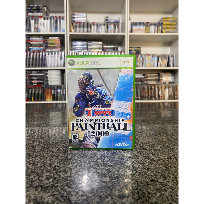 NPPL Championship Paintball 2009 - Xbox 360 Mídia Física Original Usado ...