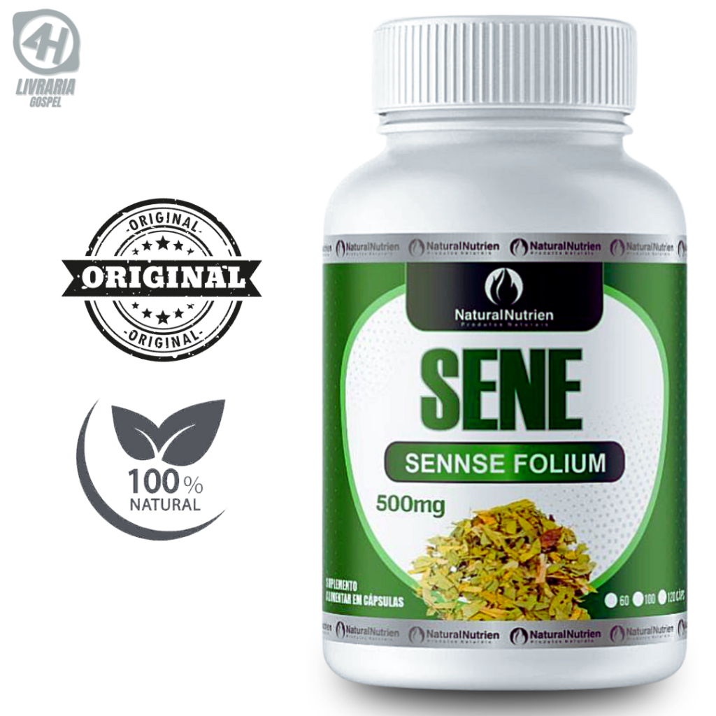 Sene Embalagem 100 Cápsulas de 500mg Cada | Shopee Brasil