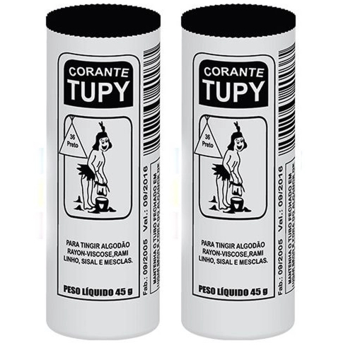 Tintol Corante Para Tingir Tecidos Roupa Artesanato 45g Tupy ( VARIAS ...