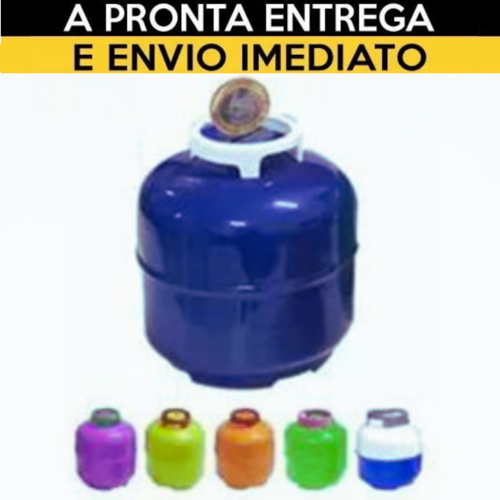 Cofre Plástico para guardar Moedas Colorido Tamanho Médio Reforçado ...