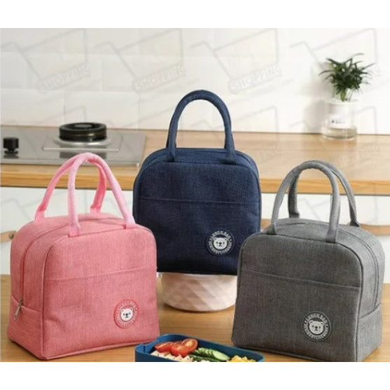 Bolsa térmica quente e frio marmita Fitness Academia trabalho pequena impermeável qualidade ...