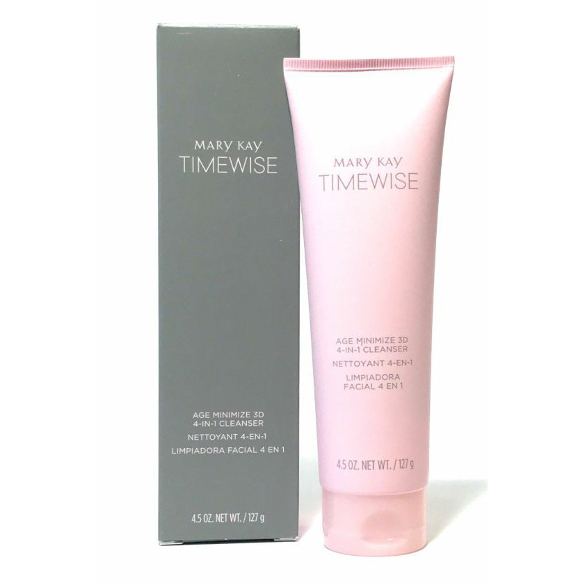 GEL DE LIMPEZA 4 EM 1 TIMEWISE® 3D NORMAL/SECA MARY KAY - 127G | Shopee Brasil