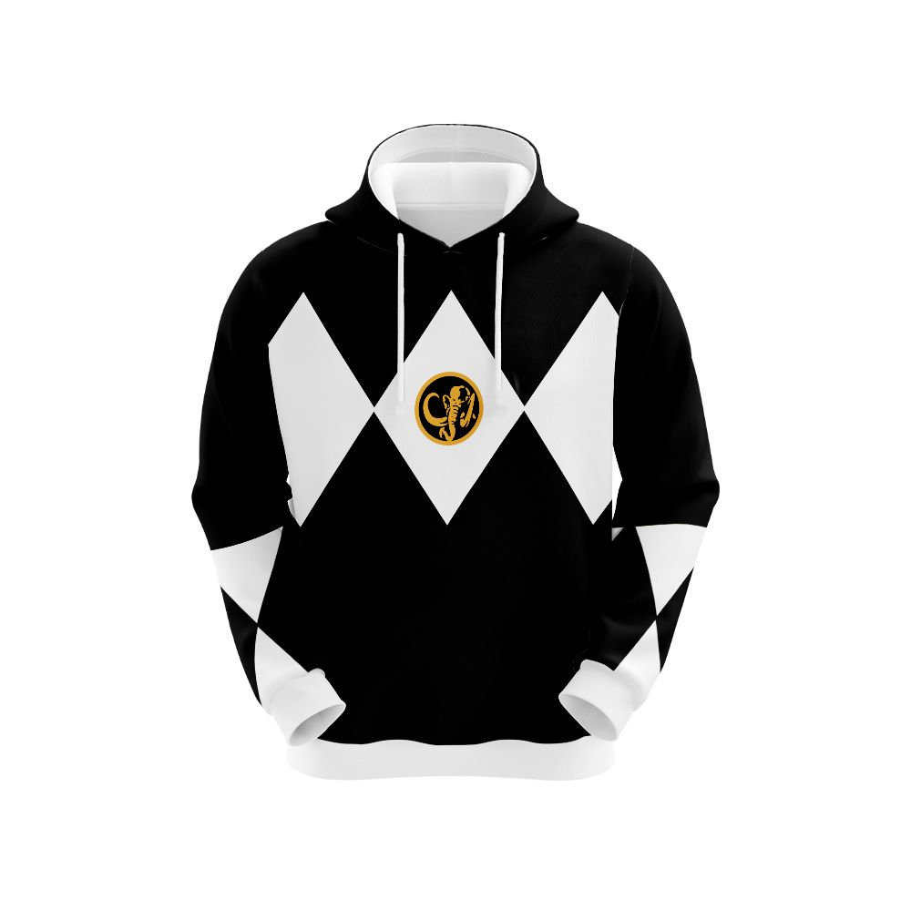 MOLETOM BLUSA DE FRIO POWER RANGERS PRETO CLASSICO REF0653 | Shopee Brasil