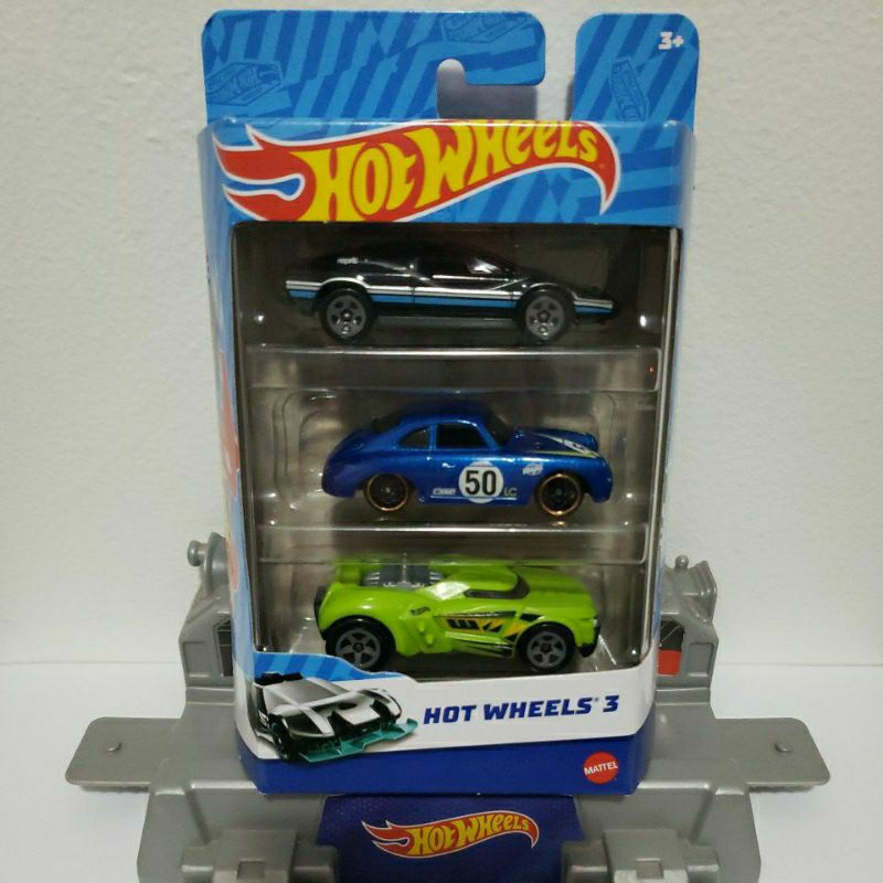 Hot Wheels 3 Pack Porsche Outlaw Azul 50 Exclusivo - Raro | Shopee Brasil