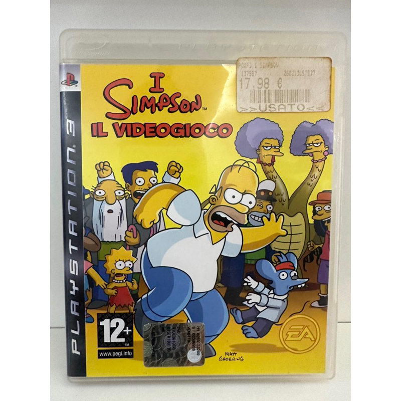 The Simpsons Game Ps3 | Shopee Brasil