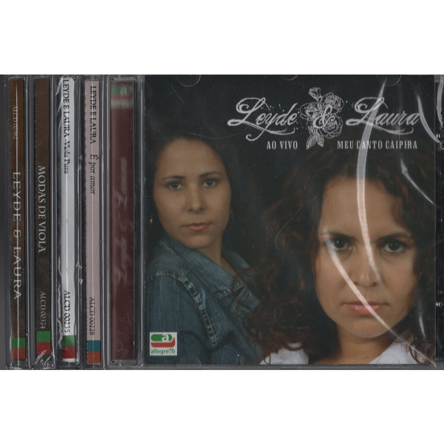 5 Cd´s Leyde E Laura - Variados | Shopee Brasil