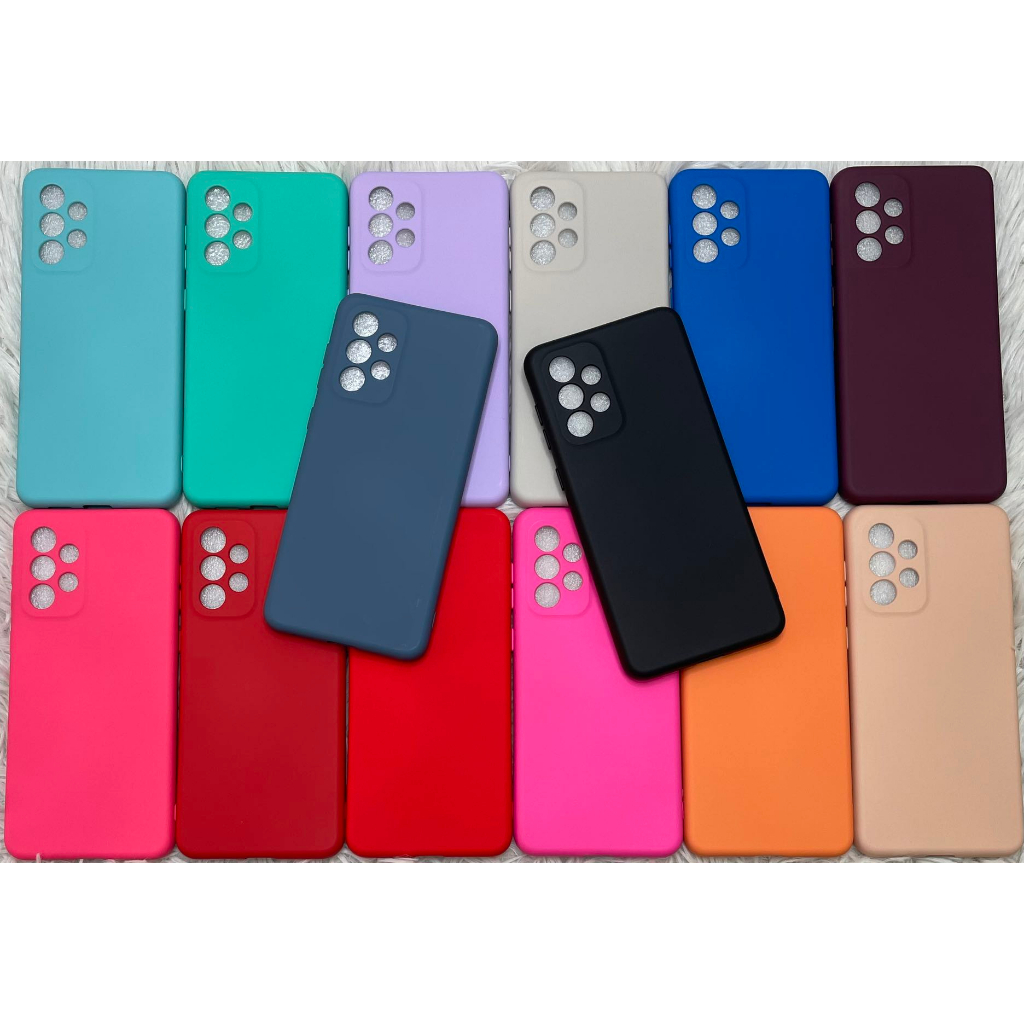 Capa Capinha A33 5G Samsung Silicone Aveludado | Shopee Brasil
