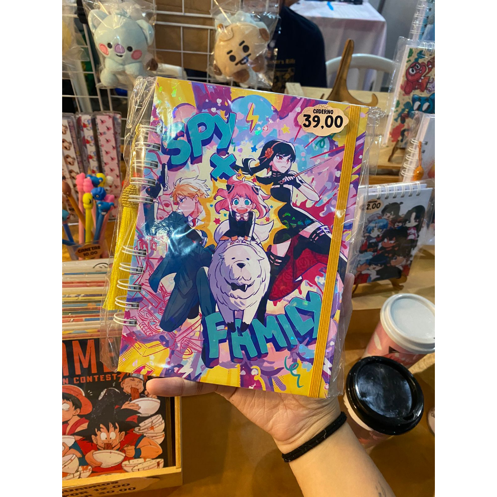 Caderno Spy x Family | Shopee Brasil