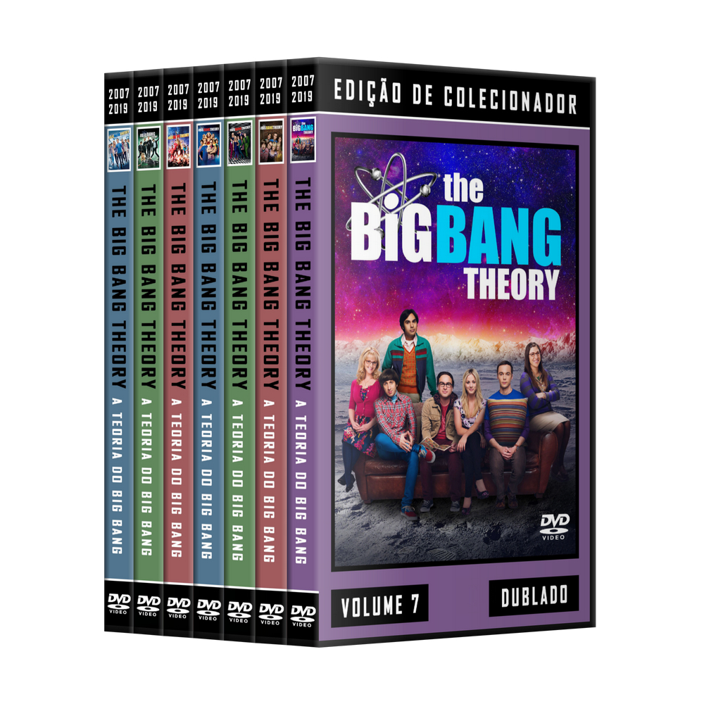 The Big Bang Theory - Série completa 1° a 12° Temp em DVD | Shopee Brasil