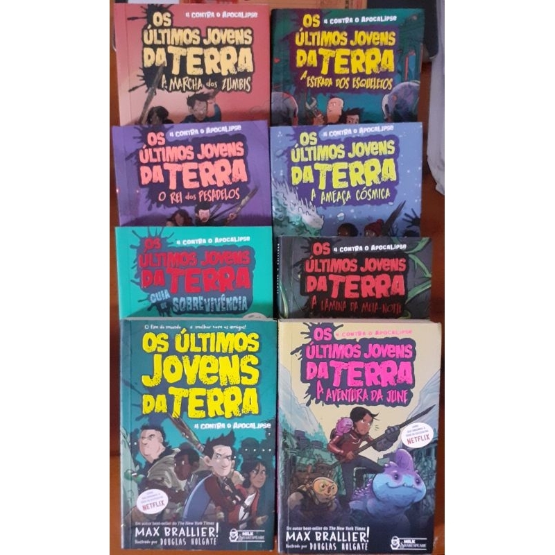 Coleção Os Ultimos Jovens da Terra - 4 Contra o Apocalipse - 8 Volumes ...