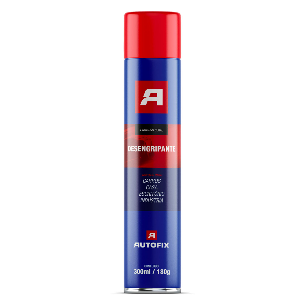 Desengripante Spray Lubrificante Multiuso AUTOFIX 300Ml - 180G | Shopee Brasil