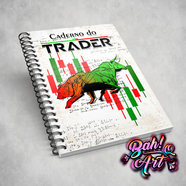 Caderno do Trader - Day Trader - Mercado Financeiro | Shopee Brasil