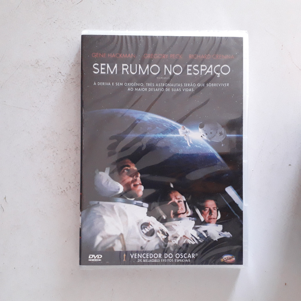DVD Sem Rumo No Espaço - Gene Hackman - Gregory Peck - Richard Crenna ...