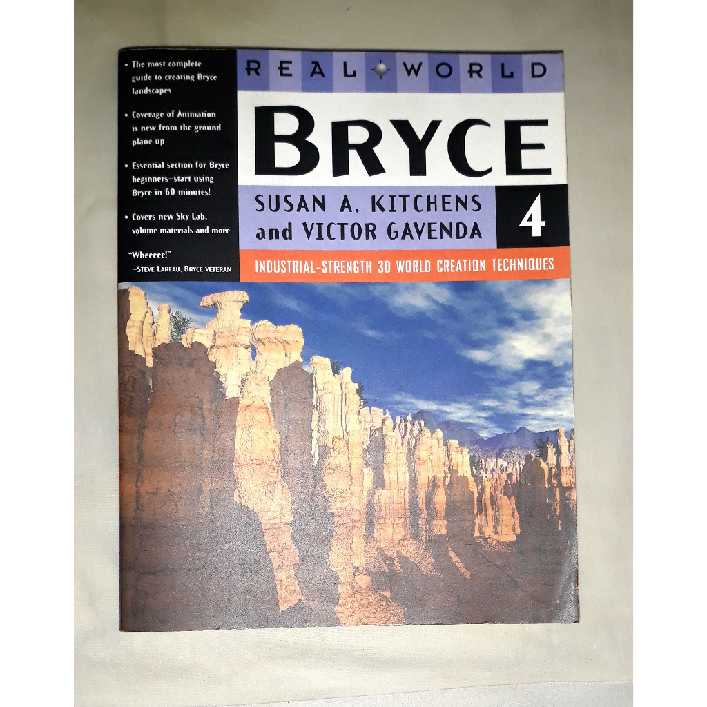 Livro - Real World Bryce 4 - Edição 3d Fractal + CD (Em Inglês ...