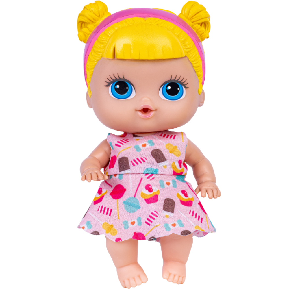 Boneca Bebe passeio de vinil - Boneca Baby Collection Mini Passeio ...