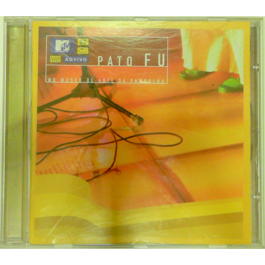 CD - Pato Fu - No Museu De Arte Da Pampulha (MTV Ao Vivo) | Shopee Brasil