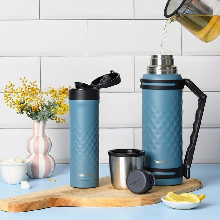 Tupperware Garrafa Térmica (1l e 430ml)Vendidas separadamente. | Shopee Brasil