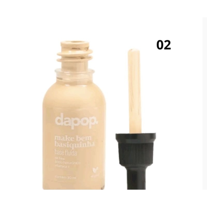 Base Fluída Vegano Make Bem Basiquinha Dapop | Shopee Brasil