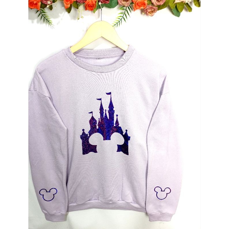 Moleton Disney/ Mickey/ Castelo Disneyland | Shopee Brasil