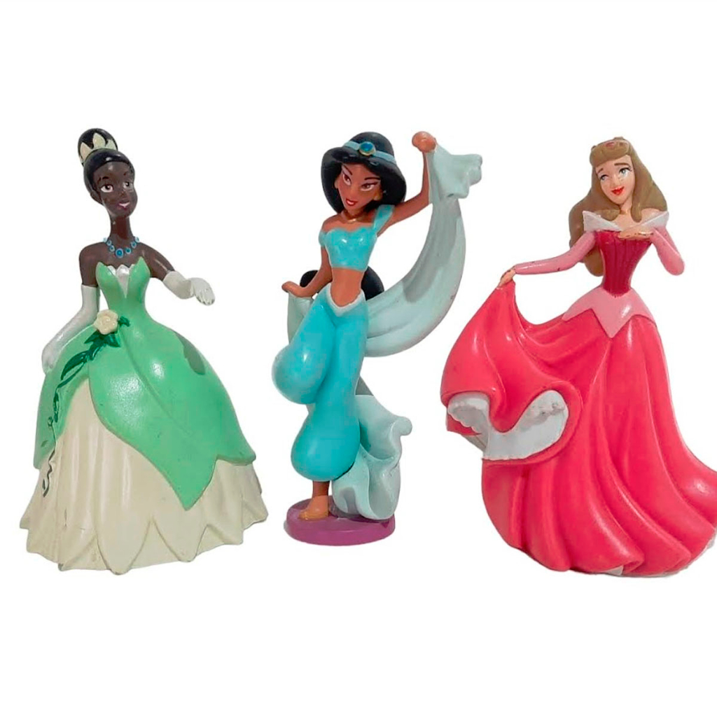 Princesas originais Disney Feitas Em Pvc São Lindas | Shopee Brasil